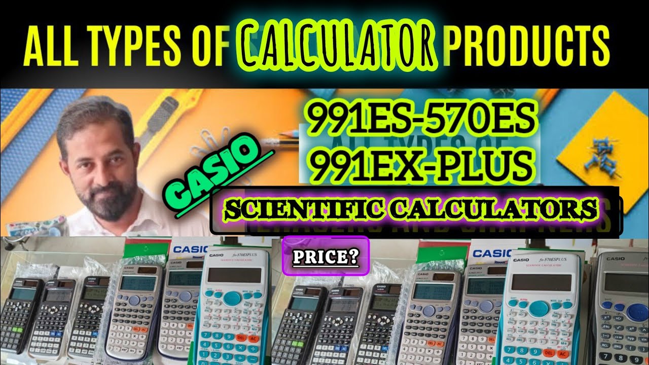 Casio Scientific Calculator latest Models | shapes | price | - YouTube