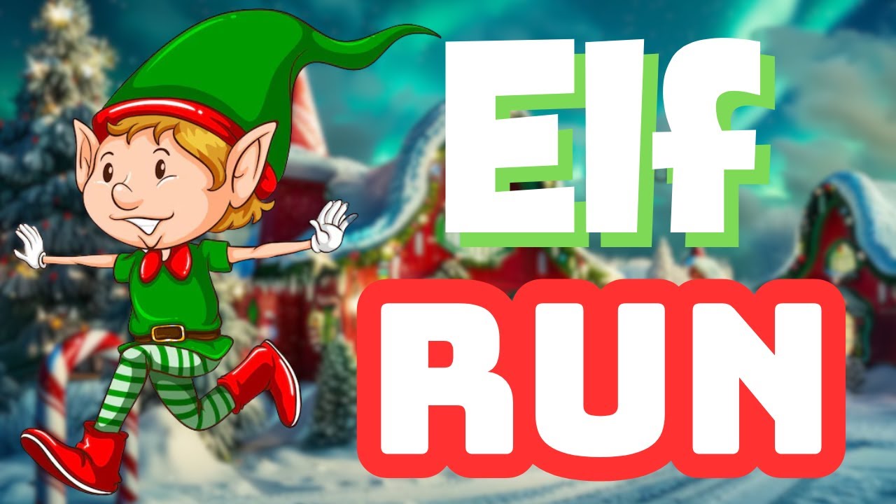 Elf Run 2024| Christmas Elf Run| Christmas Brain Break| PE Warm Ups ...