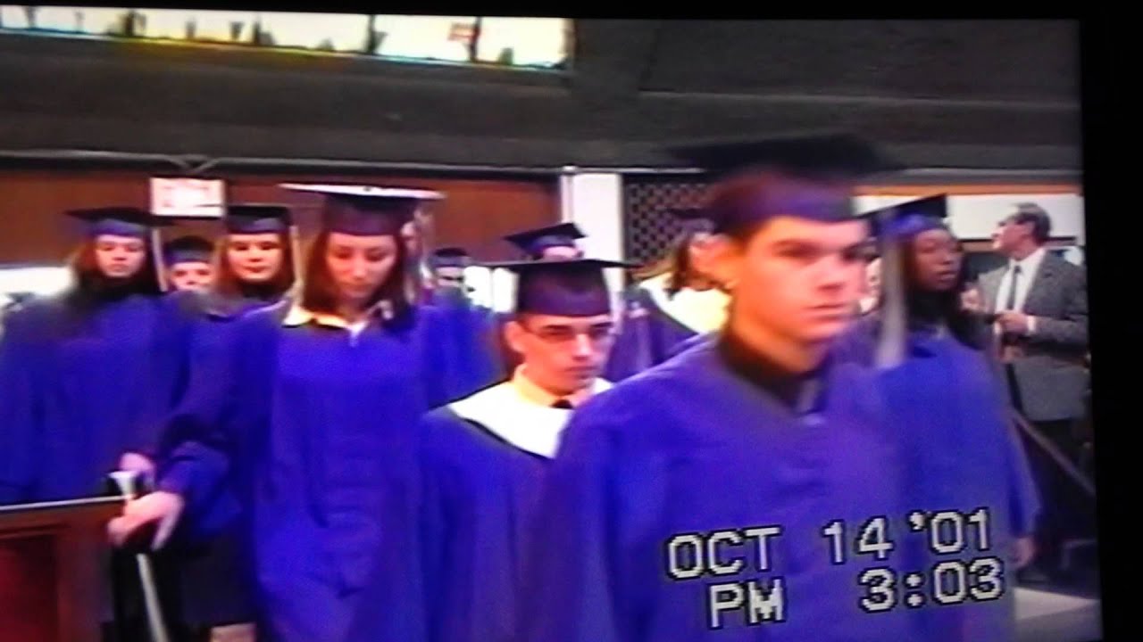 LCCHS graduation ceremony 2001 - YouTube
