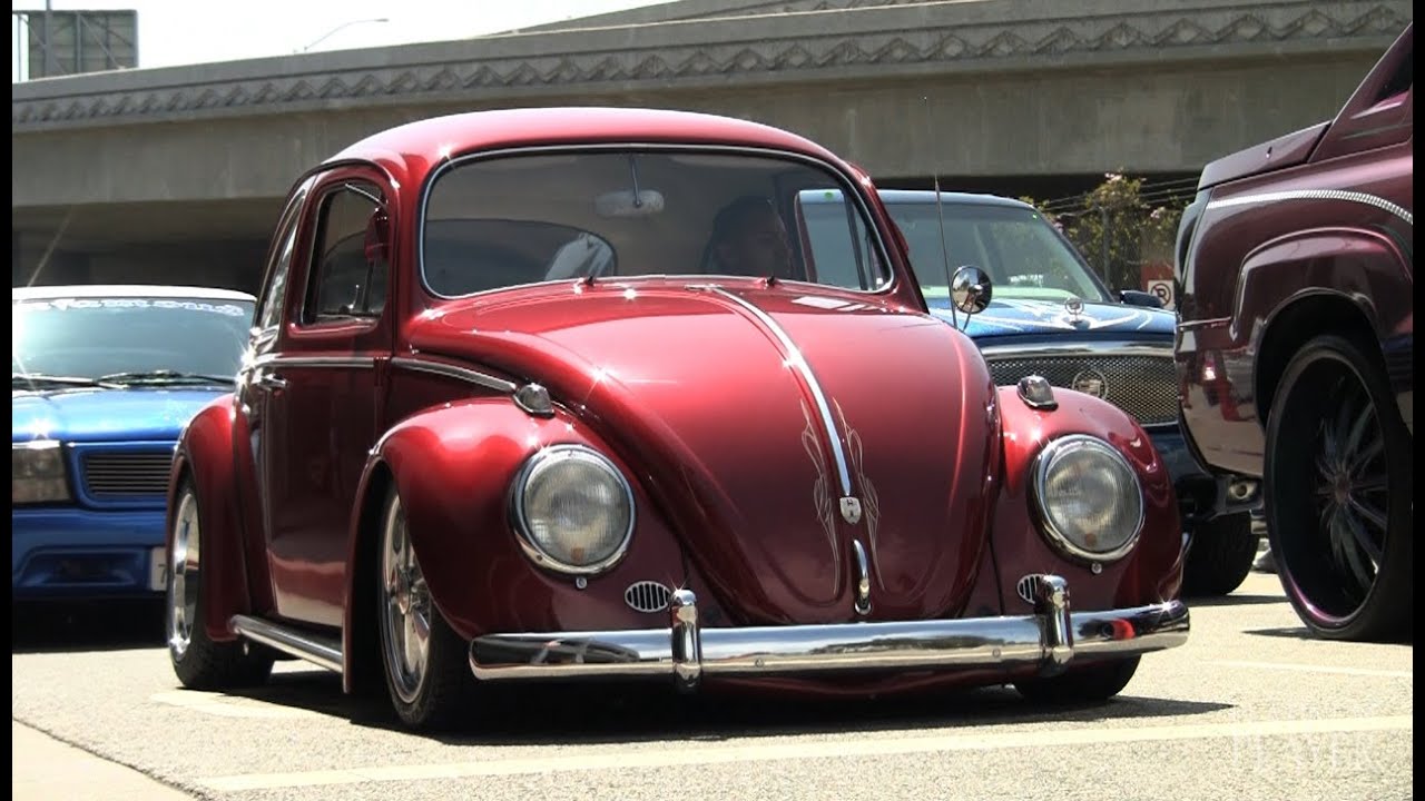 BAGGED VOLKSWAGEN BEETLE- LOS ANGELES - YouTube