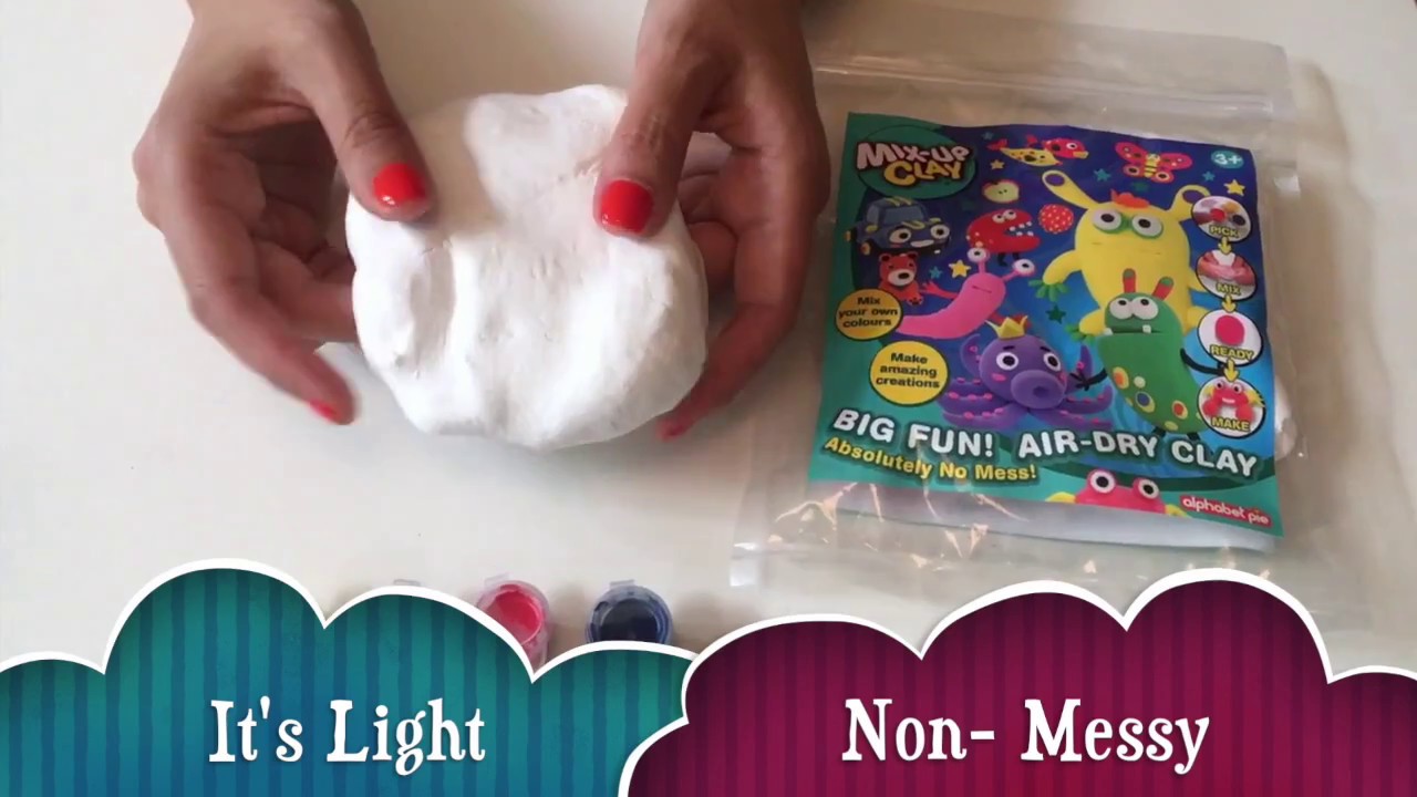 Alphabet Pie's Mix Up Clay - YouTube