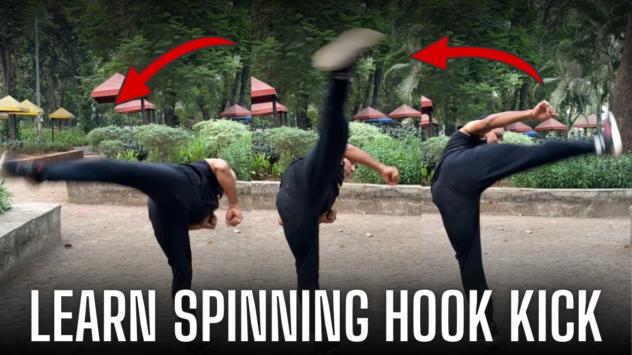Spinning Hook Kick Tutorial – Kick Like a Pro! - YouTube