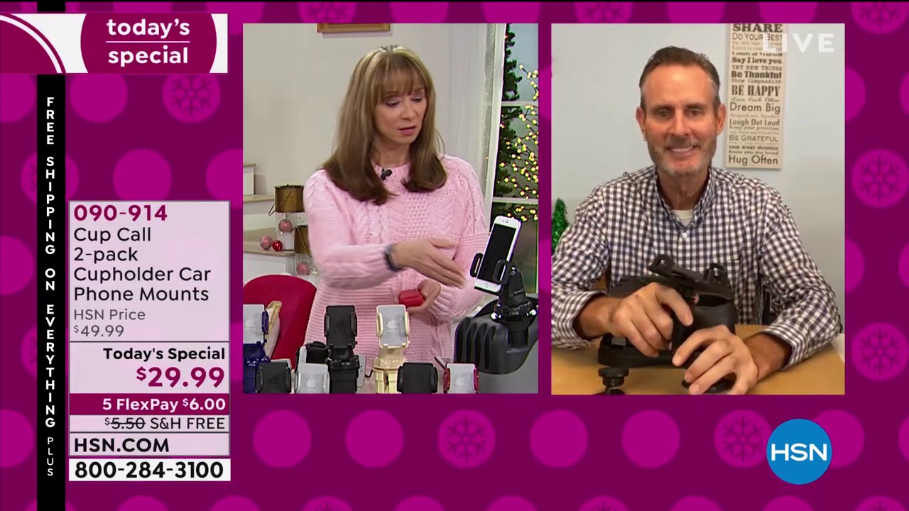 Cup Call 2pack Cupholder Car Phone Mounts - YouTube