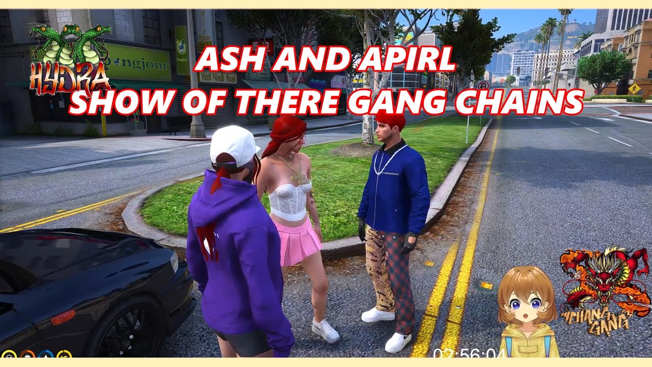 ASH SHOWS APRIL HER CHANG GANG CHAIN | NoPixel WL 3.0 GTA 5 RP - YouTube