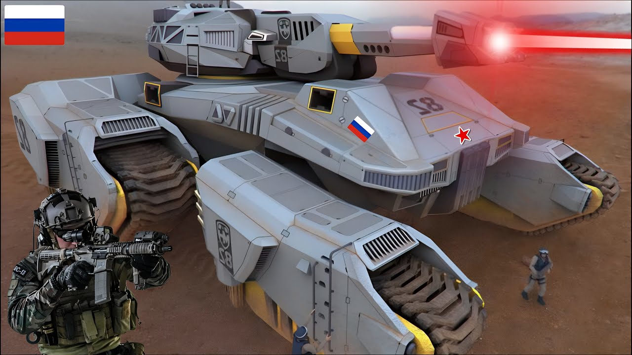 1 minute ago!Super Advanced Russian Giant Tank Destroys Ukrainian ...