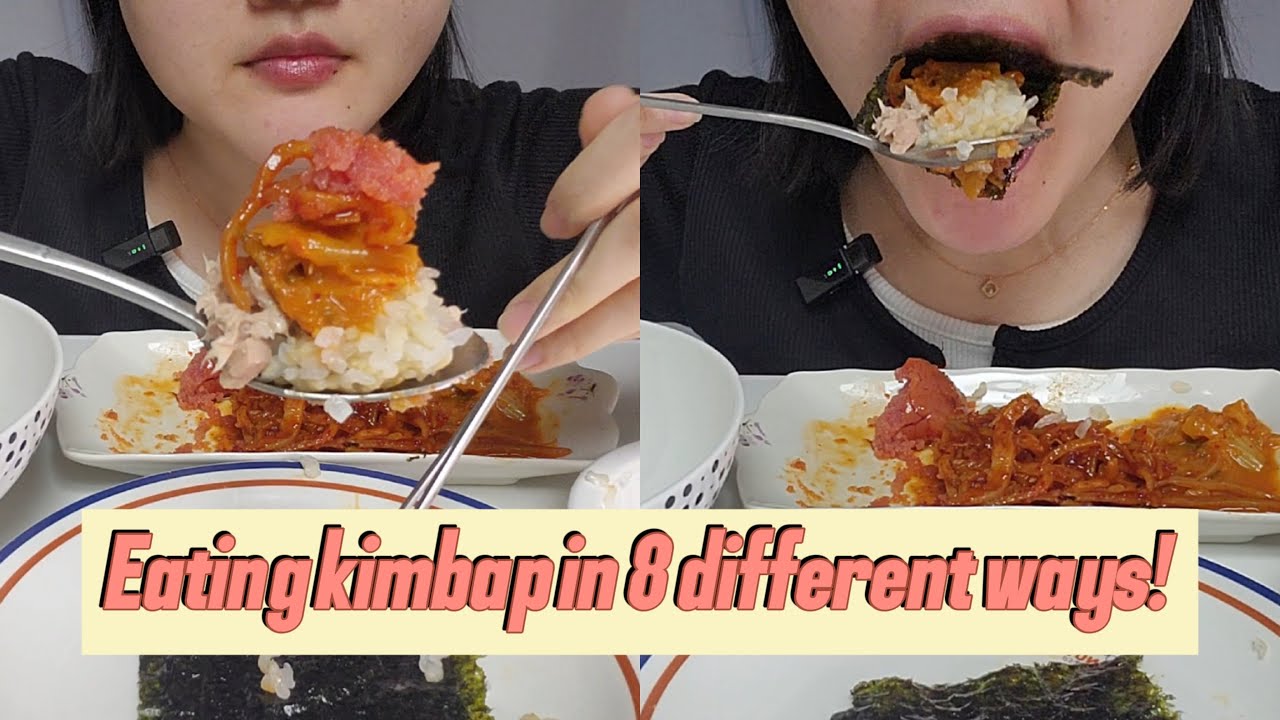 How to make mini kimbap in 3 seconds - Kimbap DIY - YouTube