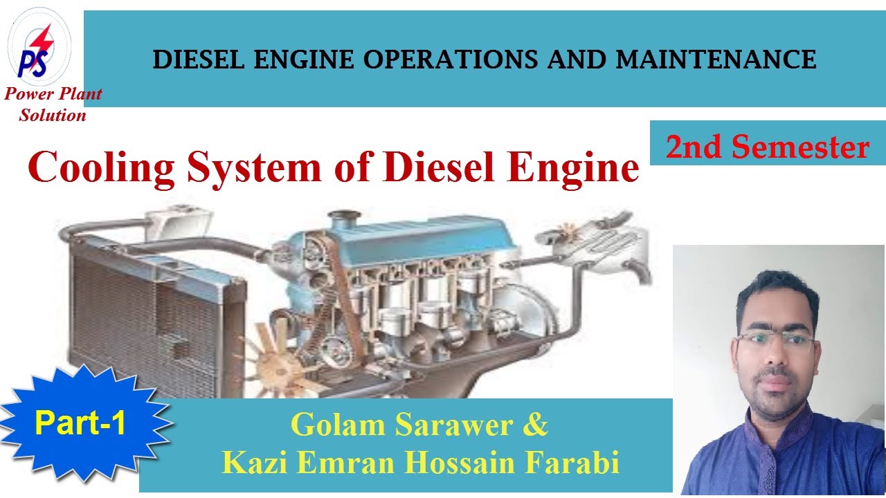 ডিজেল ইঞ্জিন কুলিং সিস্টেম/Cooling system of diesel engine part-1 ...