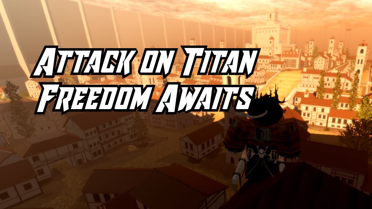 This AOT game on Roblox... (FREEDOM AWAITS) - YouTube