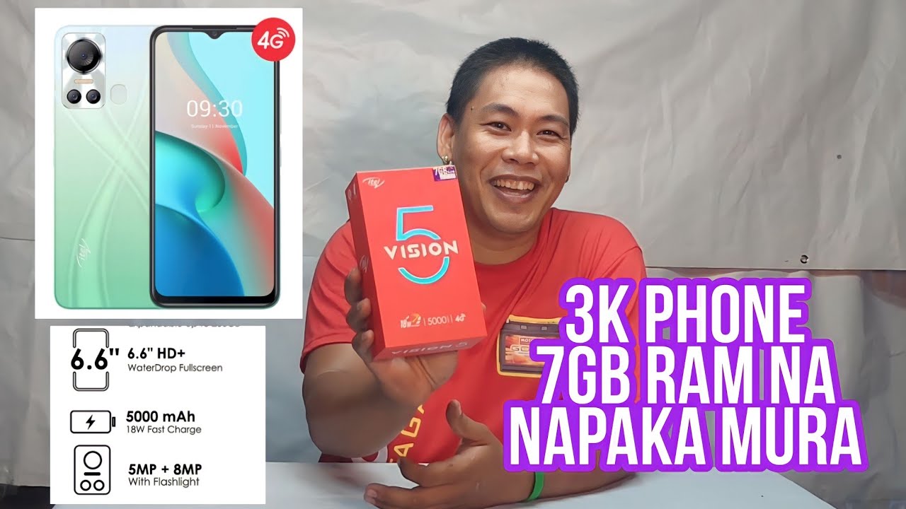 itel vision 5 review 3k pinaka mura phone ngaun 2023 7gb ram na. - YouTube