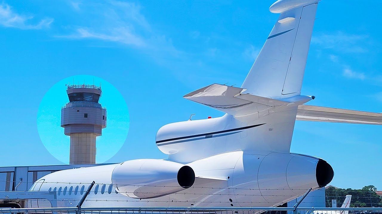 View from Air Traffic Control Tower (ATC) - YouTube