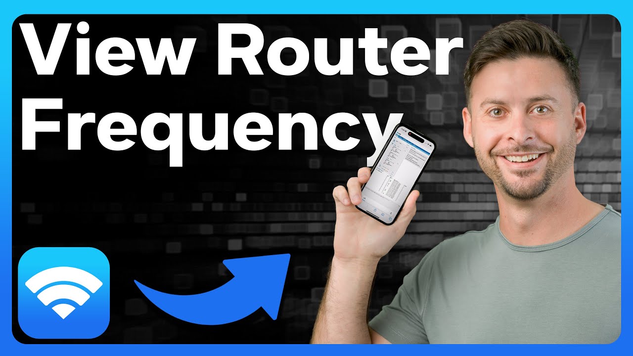 How To Check Router Frequency - YouTube