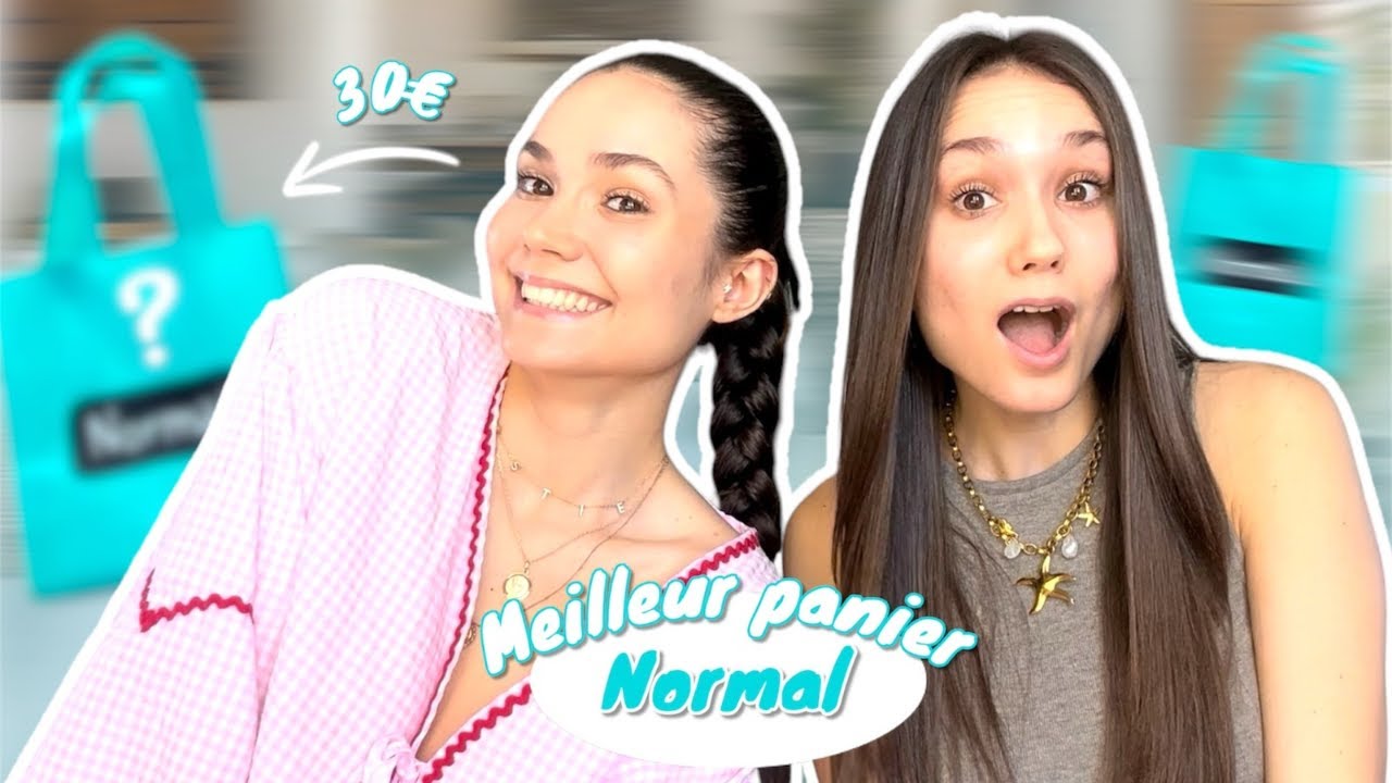 QUI FERA LE MEILLEUR PANIER NORMAL ? (avec 30€ seulement) - YouTube