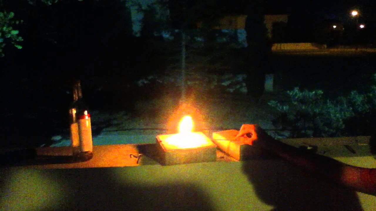 Gunpowder explosion, Real life - YouTube