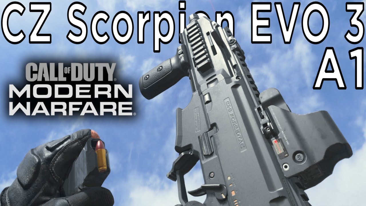 CZ Scorpion EVO 3 A1 (CX-9) Gameplay - Call of Duty Modern Warfare (PS5 ...