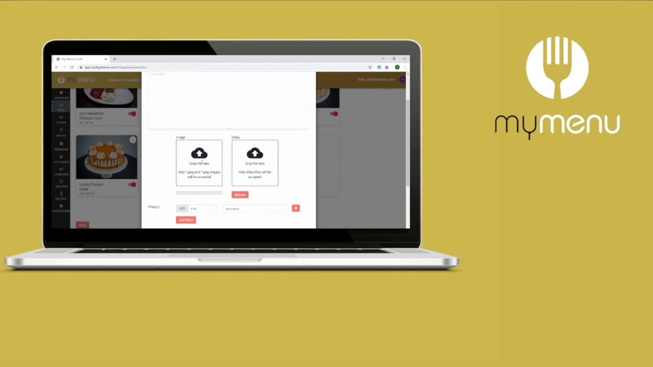 MyMenu in 3 easy steps - YouTube