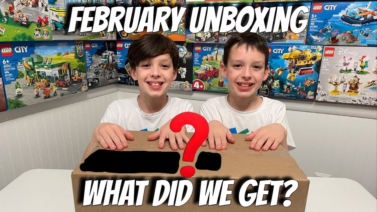February LEGO Haul Unboxing! - YouTube