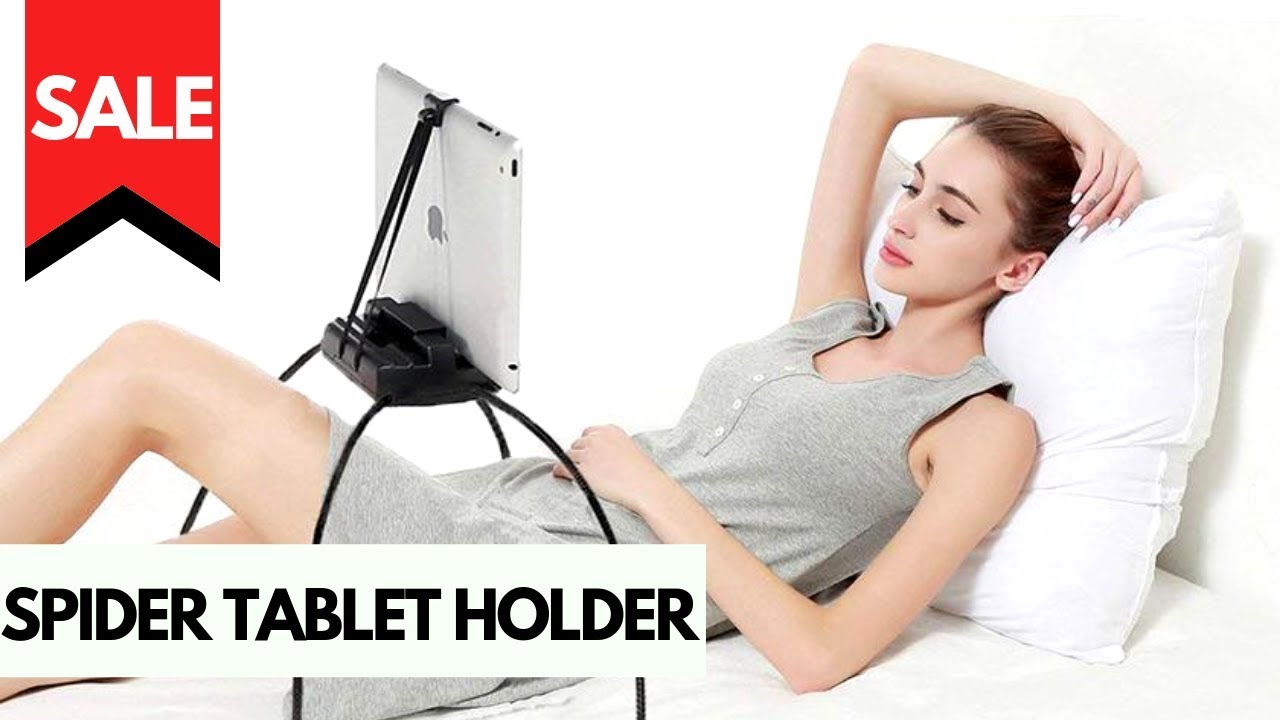 Spider Tablet Holder - YouTube