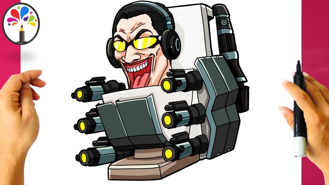 Unlock the Secrets of the Skibidi Universe Learn to Draw G Man Toilet ...