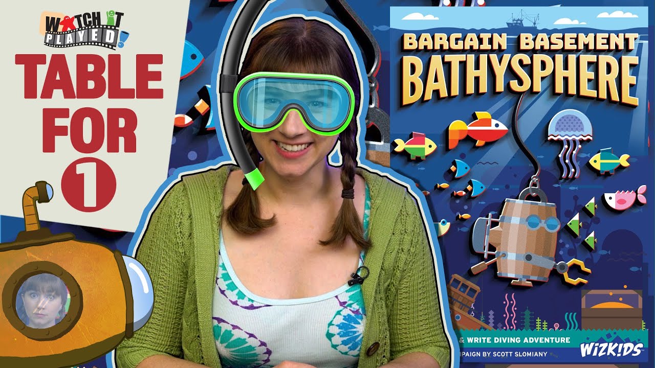 Bargain Basement Bathysphere - Table For 1 Teach & Play Through - YouTube