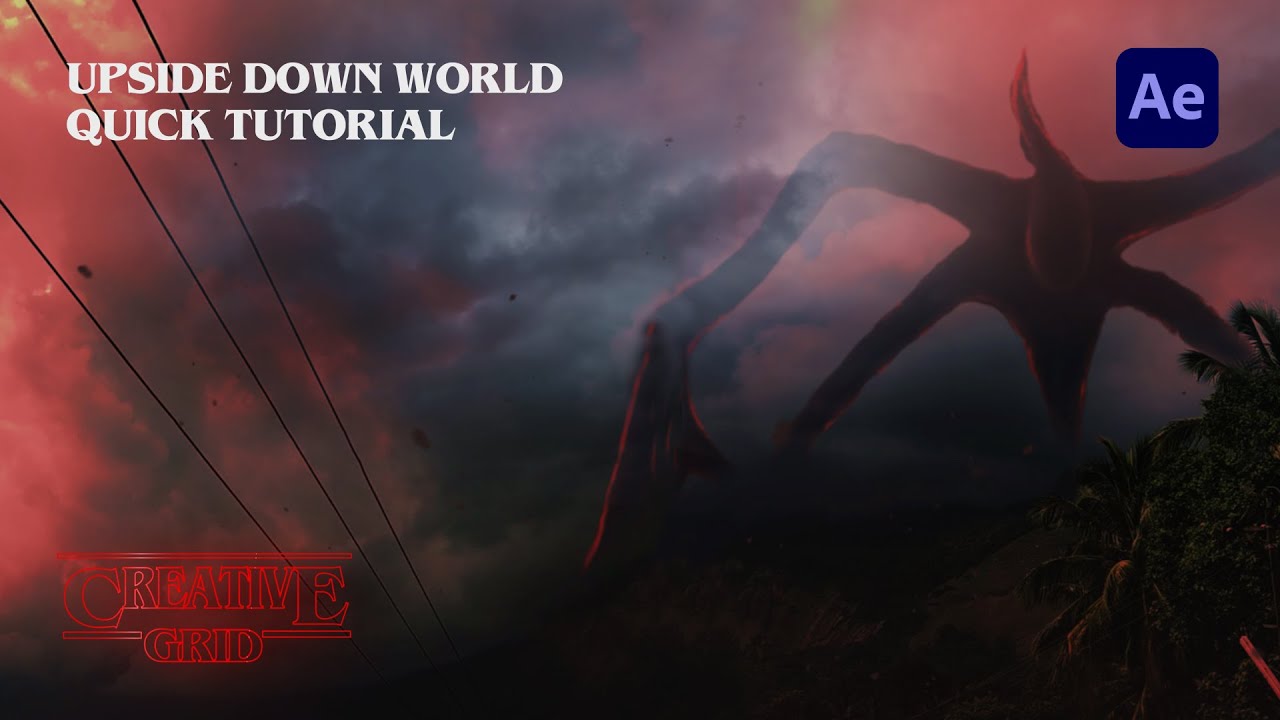 Stranger things Upside down Quick Tutorial (Easy and simple way)| After ...