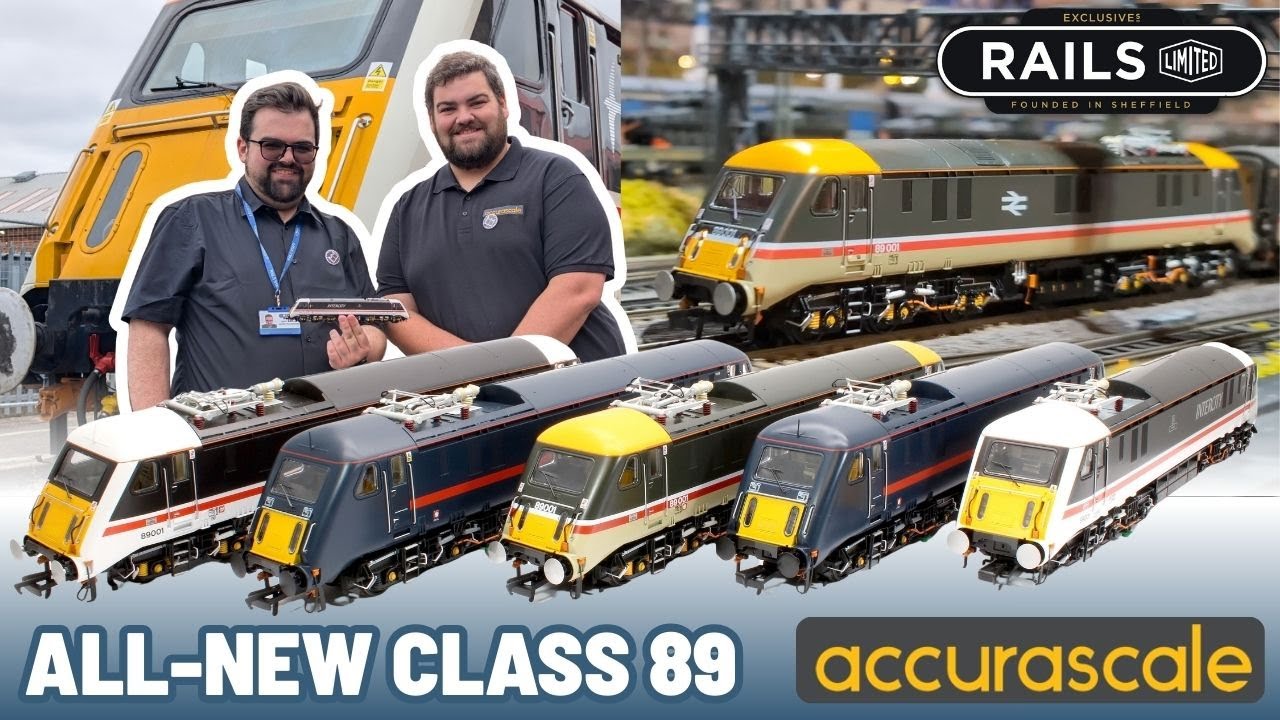 Exploring the All-New Rails Exclusive Accurascale OO Gauge Class 89 ...