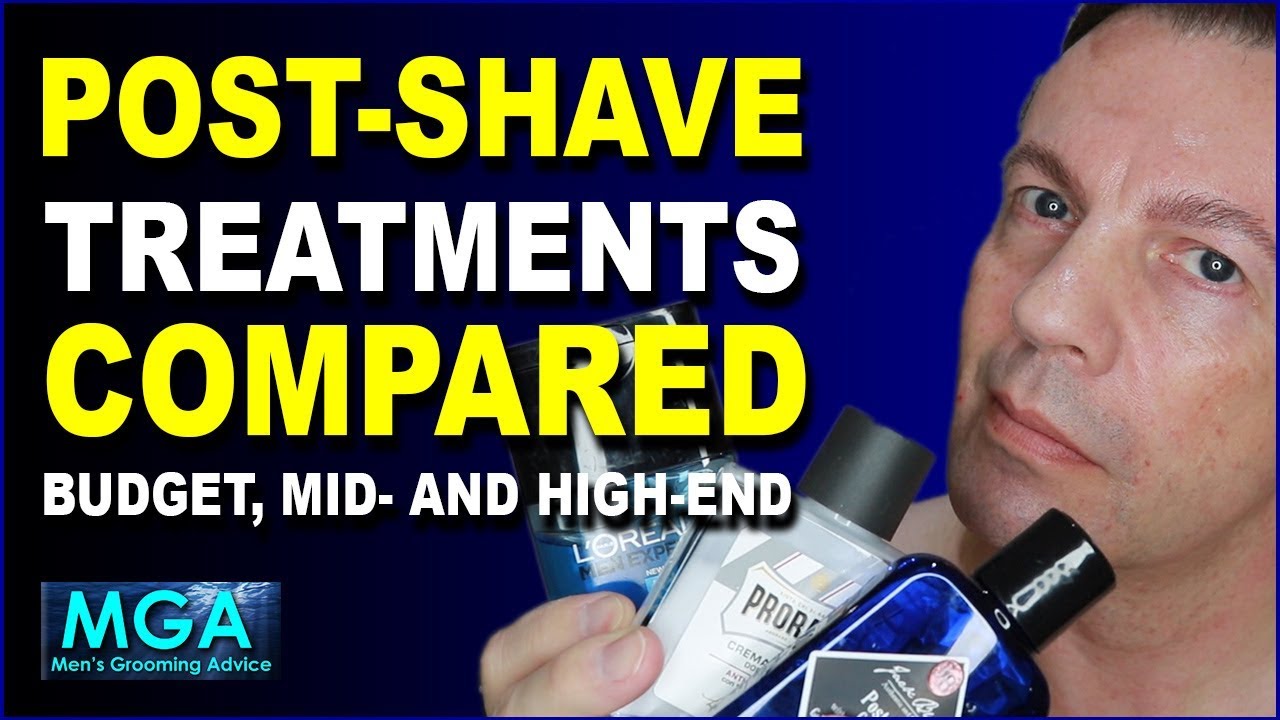 Best Post Shave Gel | Budget, Mid-range and High-End compared - YouTube