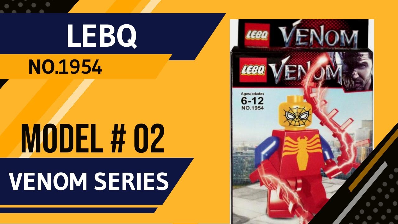 Bootleg Lego: (LEBQ) VENOM - NO.1954 MODEL#02/08 - YouTube