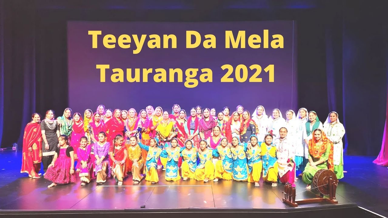 Teeyan Da Mela Tauranga New Zealand January 30, 2021 || Jhoomer Bhangra ...