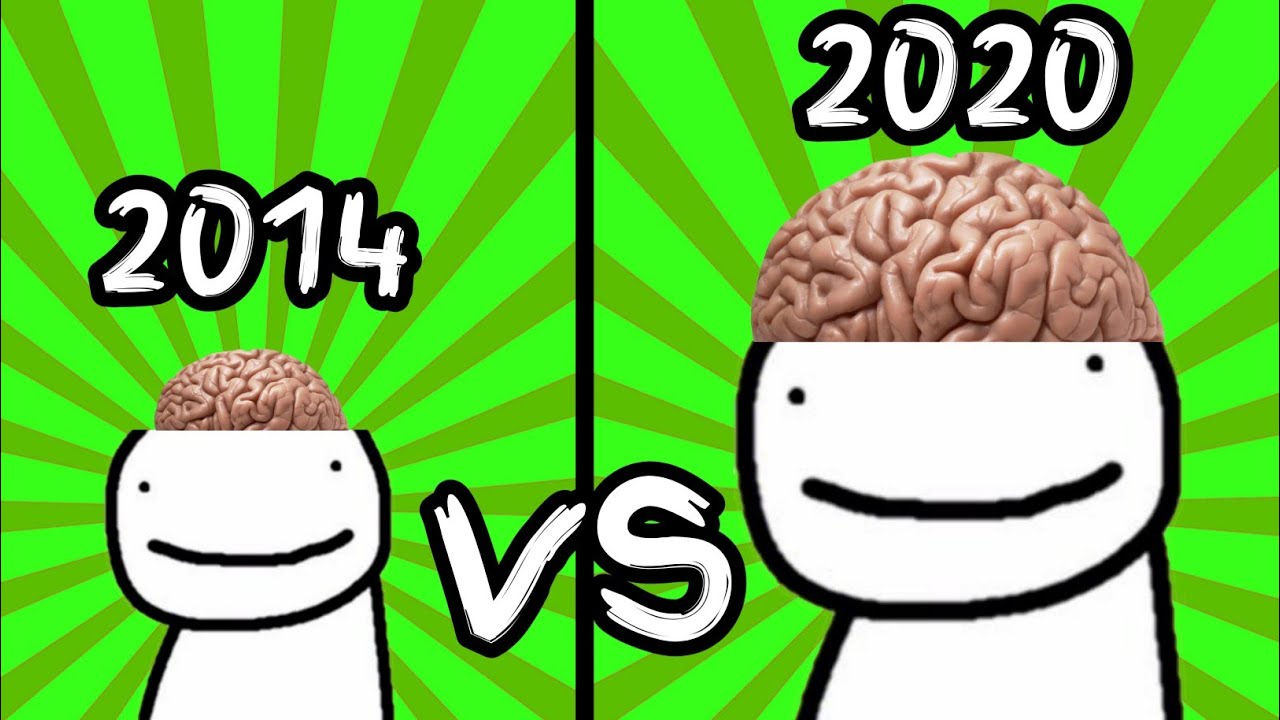 Dream 2014 vs Dream 2020 ( 200 IQ vs 9999 IQ ) - YouTube