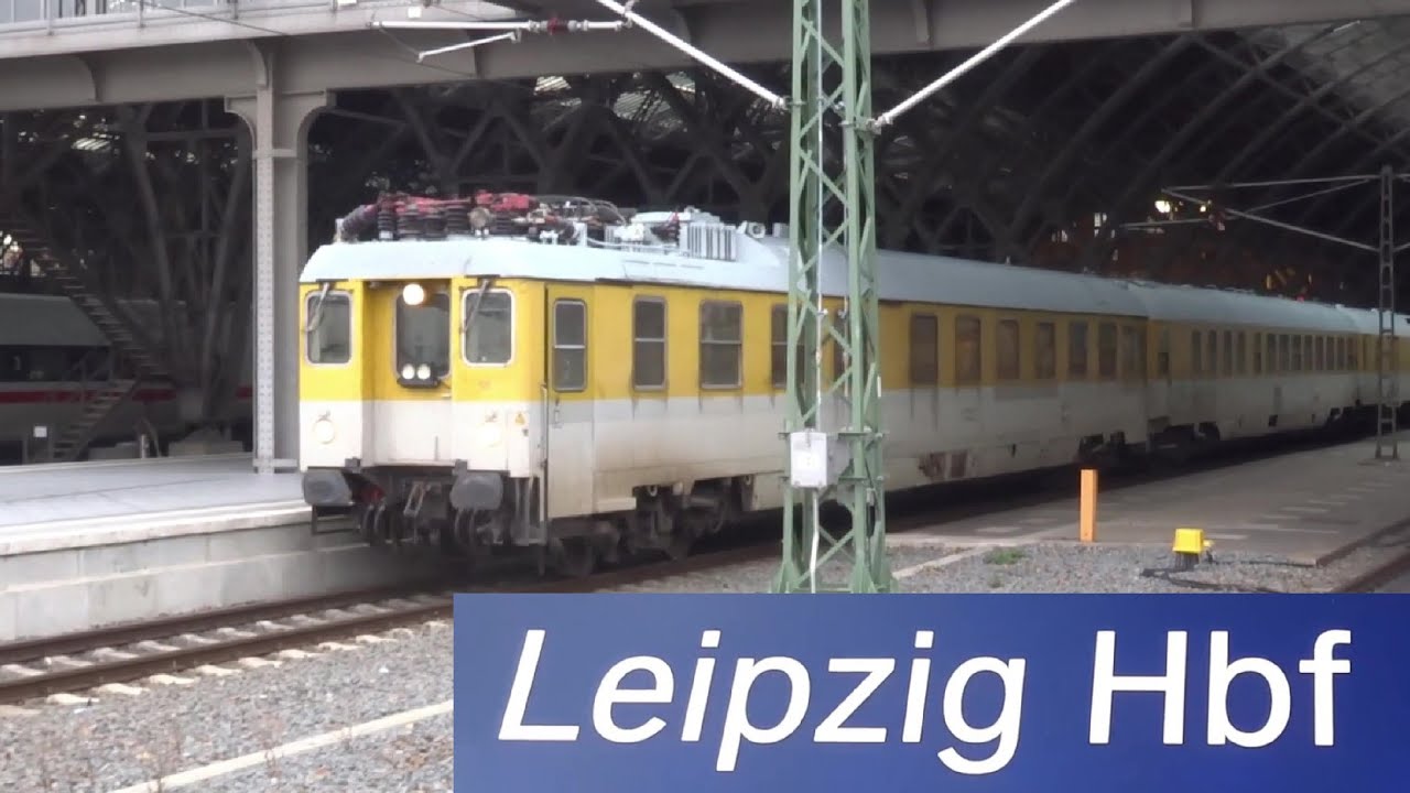 Leipzig Hbf: ! Zug Kupplung, BR 403,411,415,412,120+Messzug,Anzeiger,Fahrplan - YouTube