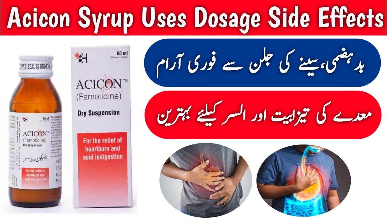Acicon Syrup Uses In Urdu | Acicon Syrup Banane Ka Tarika - YouTube