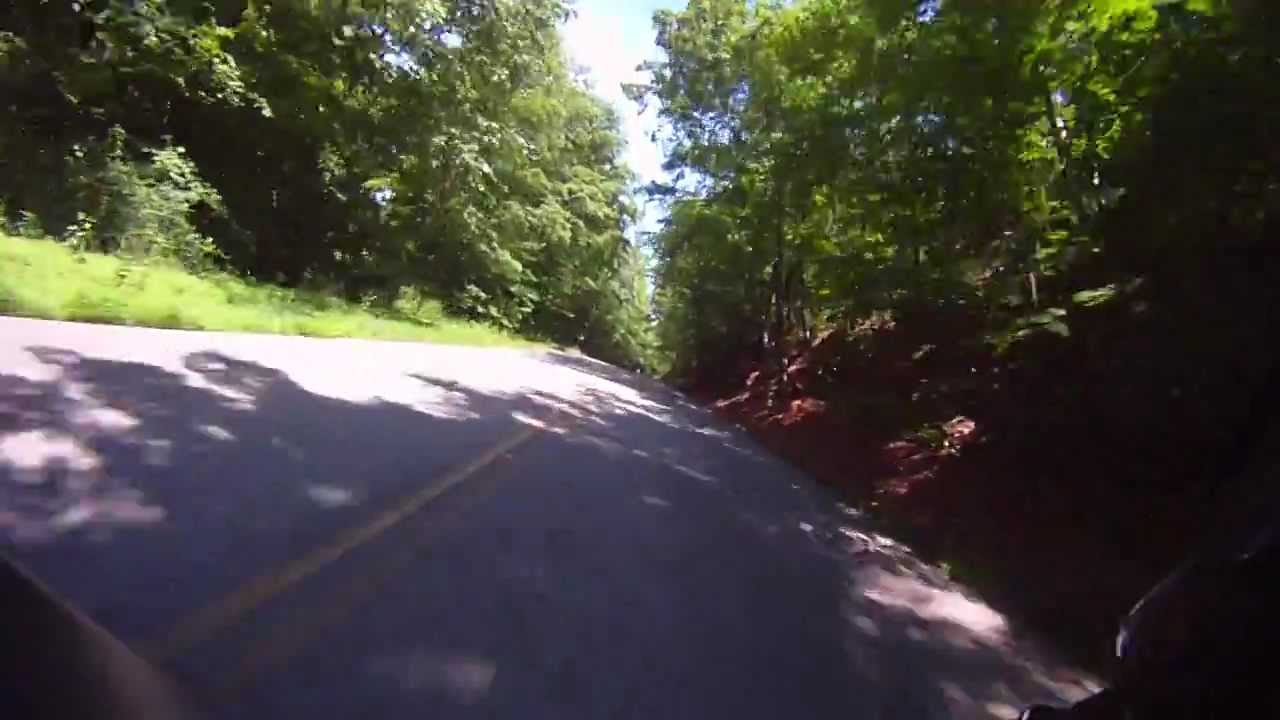 Heading up Perkins Drive on Bear Mountain - YouTube