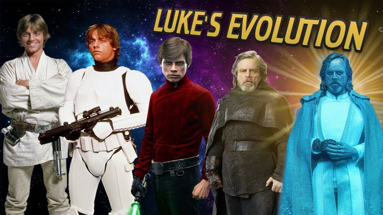Luke Skywalker's Evolution (Mandalorian S2 Update) - YouTube
