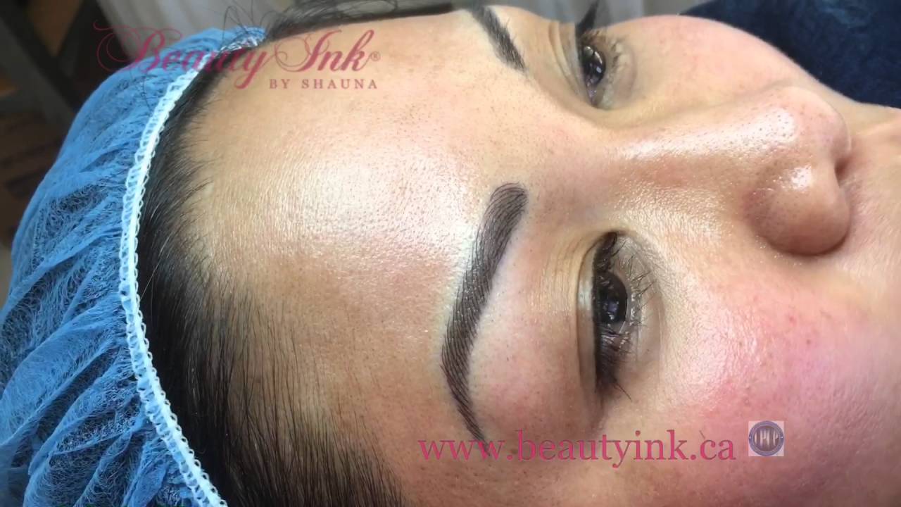 Bringing old brows to life @ BEAUTYINK® - YouTube
