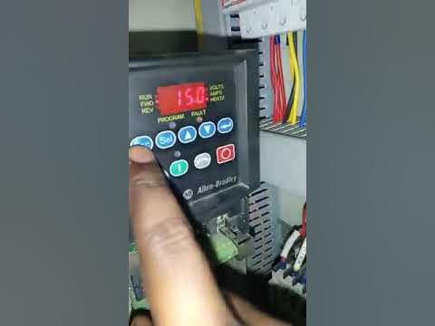 Allen Bradley vfd parameters settings part-1 - YouTube