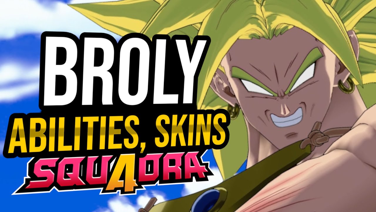 Broly is CRAZY in Gekishin Squadra (Abilities, Skins, Finisher, Intro ...
