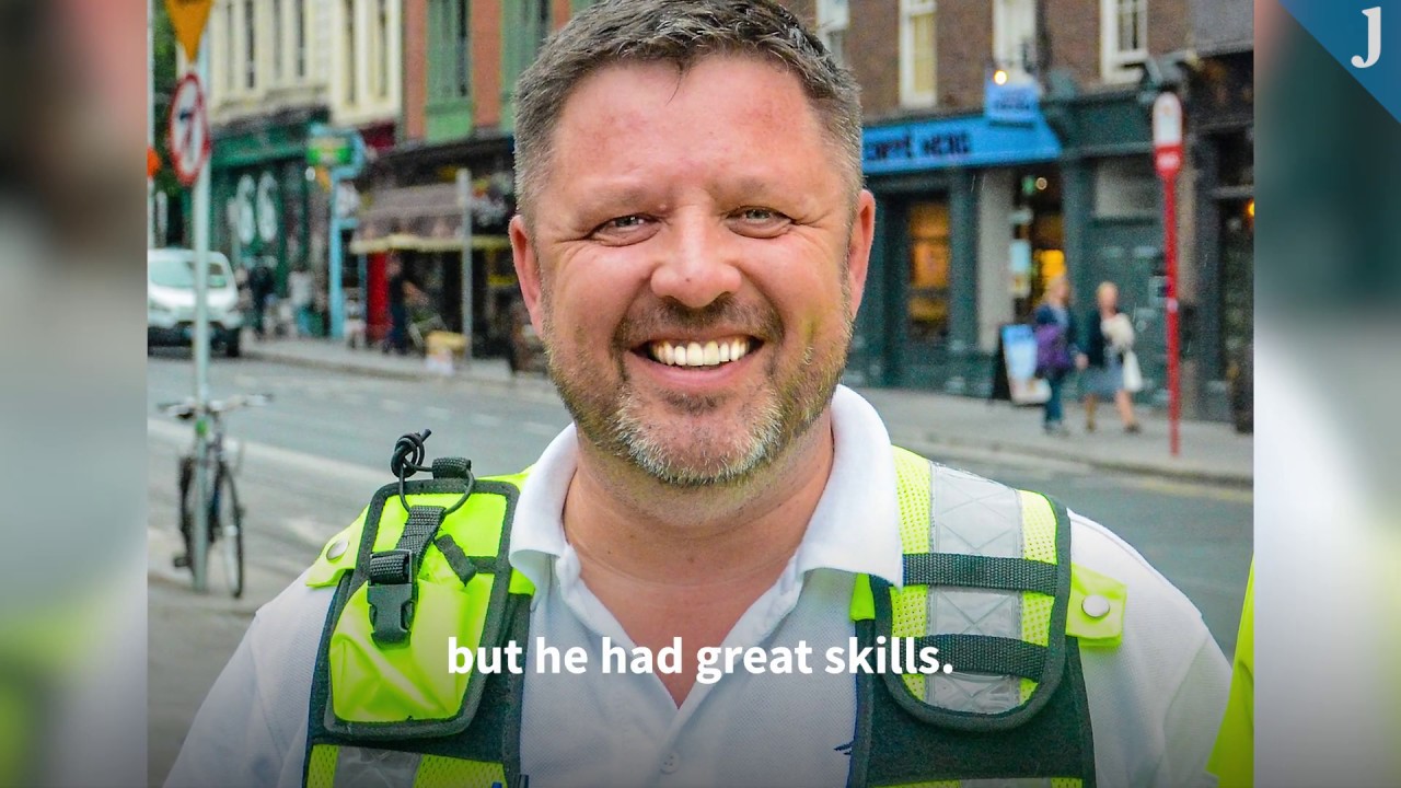 His Blood Bikes East colleagues pay tribute to Brian O’Callaghan-Westropp - YouTube