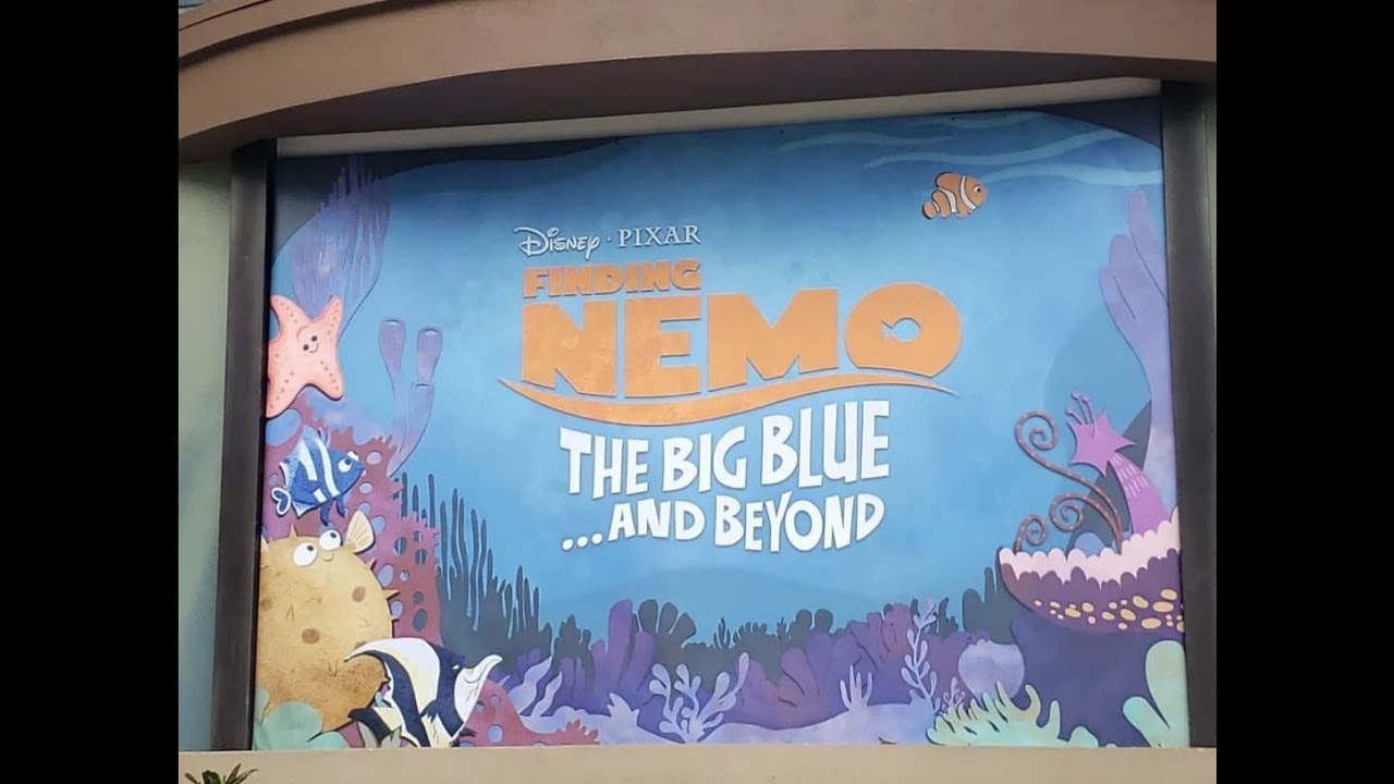 Finding Nemo - The Big Blue...And Beyond - YouTube