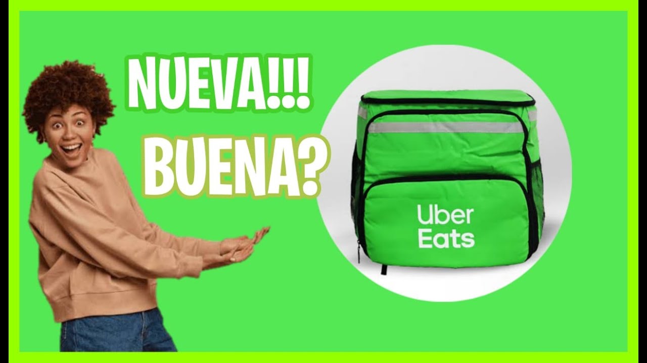 MOCHILA DE UBER EATS 2022 🍔🍕 | RESEÑA | TRABAJANDO DE UBER EATS | WAXA MOTO VLOGS - YouTube