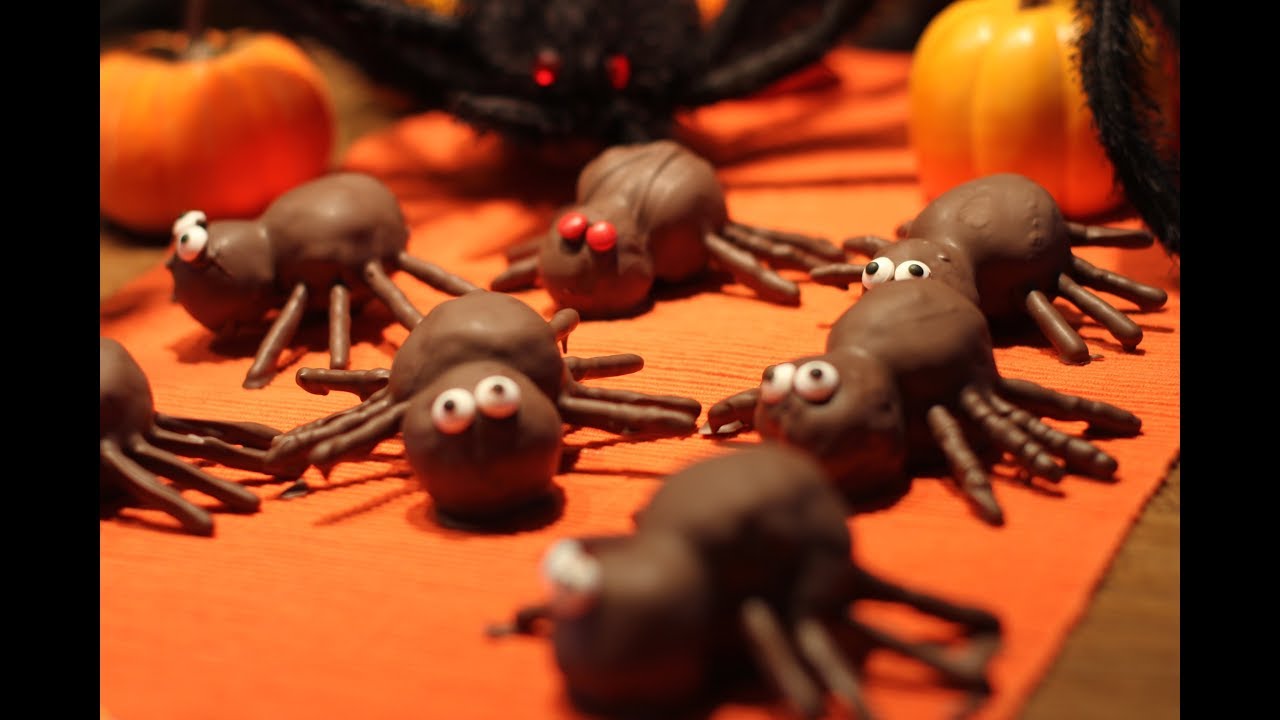 Halloween Spider Cake Pops! - YouTube