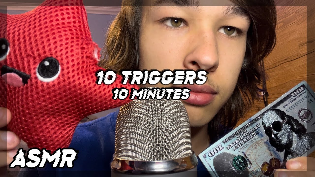 Asmr 10 Triggers In 10 Minutes Youtube