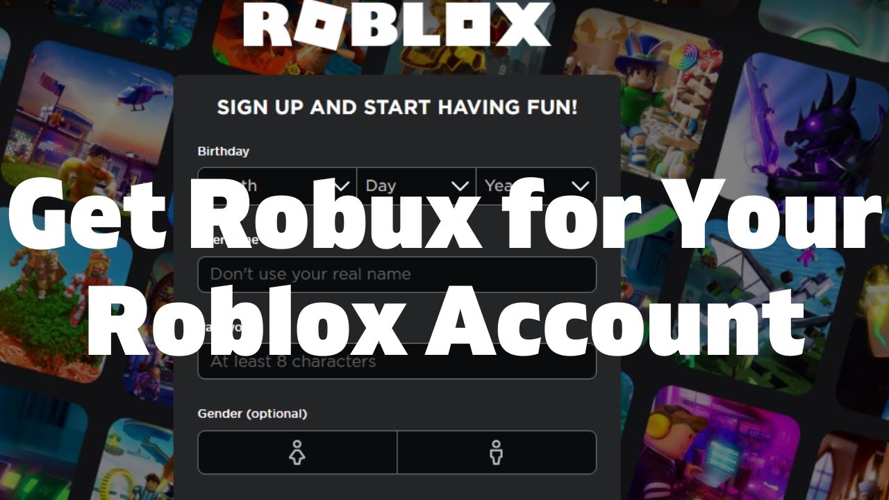 How to Get Robux for Your Roblox Account - YouTube