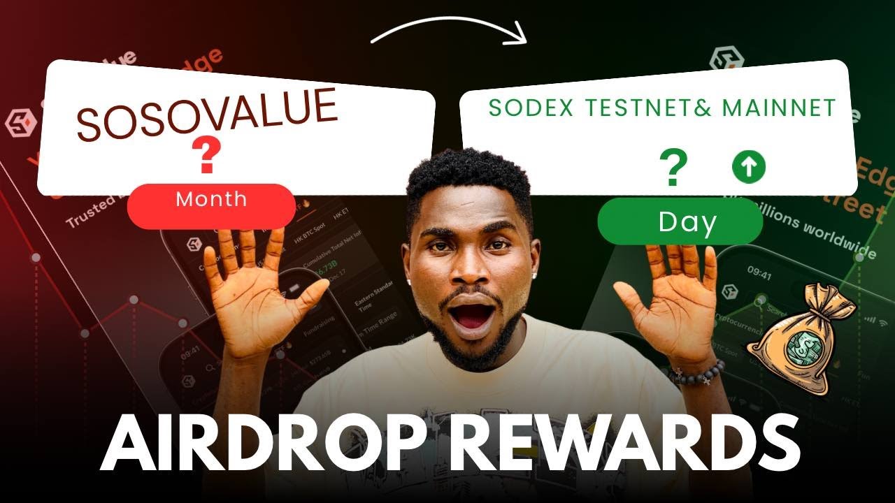 Sosovalue Season 2 Airdrop: $SOSO Token Airdrop for SoDEX Testnet Point ...