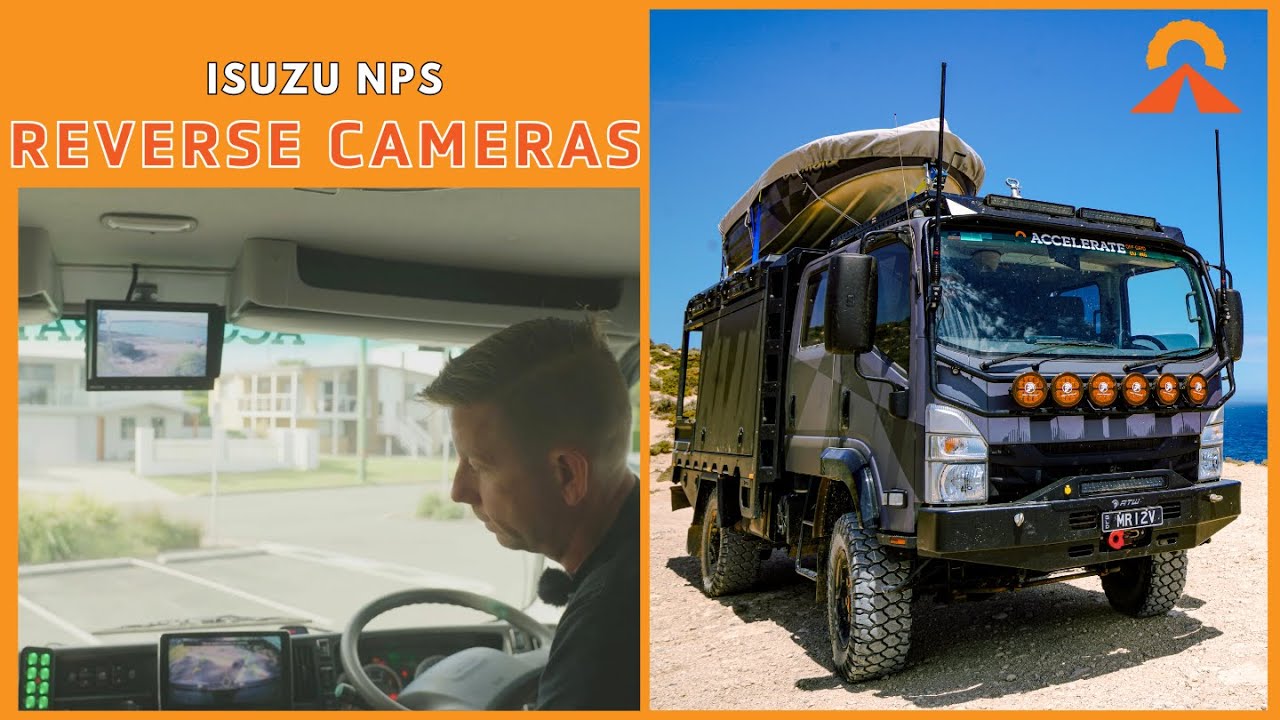 Isuzu NPS 4X4 Dual Cab - Safety Dave Reverse Camera - Build Series #8 ...
