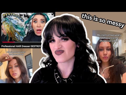 ruining your hairstylist's life for clout? - tiktok drama