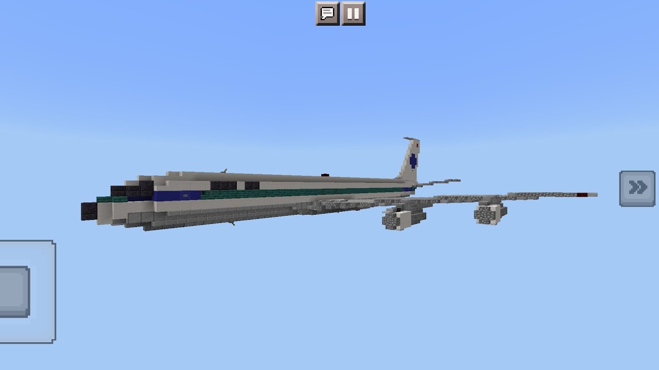 Boeing 707 in Minecraft (PanAm) - YouTube