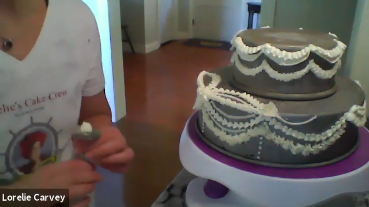 🔝 Swags with different tips 🍰 Cakes with Lorelie - YouTube