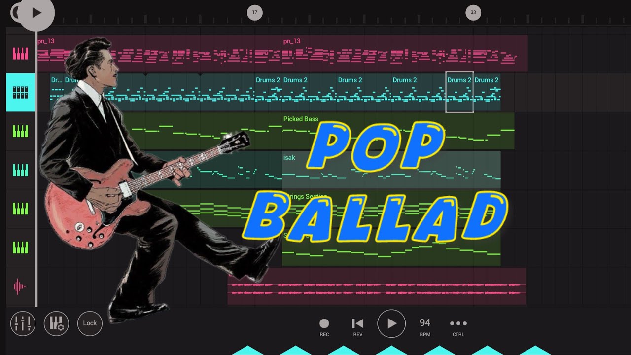 Buat Pop Ballad Di Fl Studio Mobile - YouTube