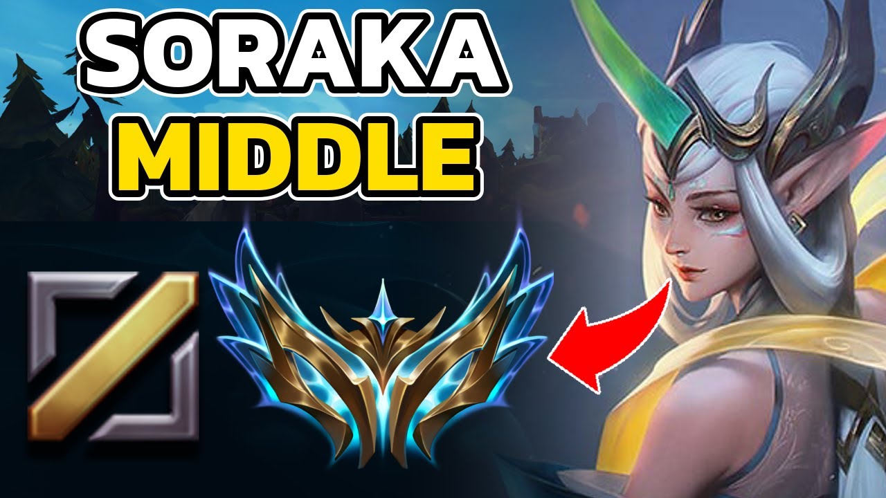 SORAKA MIDDLE CHALLENGER GAMEPLAY, LOL OFF-META BUILD/GUIDE, HOW TO ...
