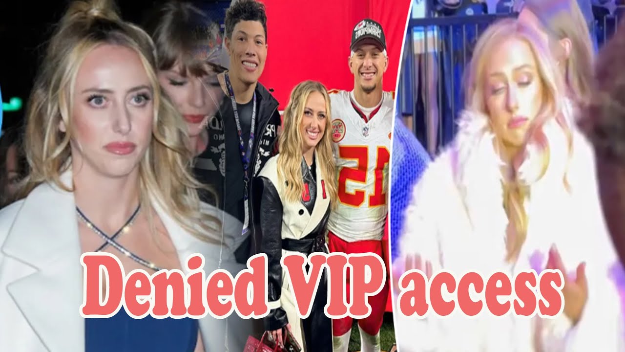 Brittany Mahomes shrugs off Jackson Mahomes as he’s denied VIP access ...
